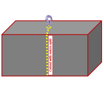 Chain Hoist Cover | Fully Customized | Curtains and Covers UK